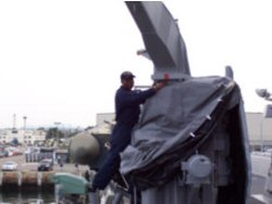 Slewing Arm Davit Cover Instructions